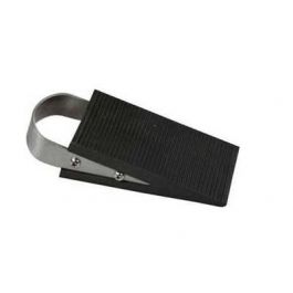 Benson 008009 Rubberen deurstopper wig met RVS greep - 125 mm | Hevu Tools